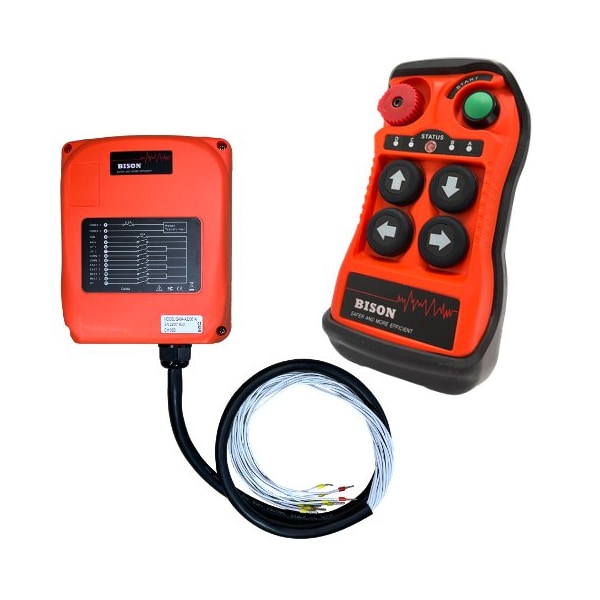 Bison Lifting Equipment Remote Control for Hoist and Trolley (1-Speed ...