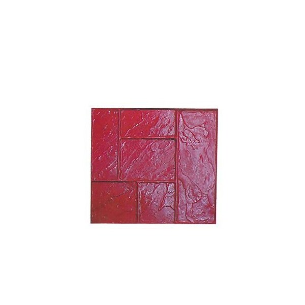 Bon Tool Texture Mat - Country Ashlar Red - 24" x 24" 32-342 | Zoro