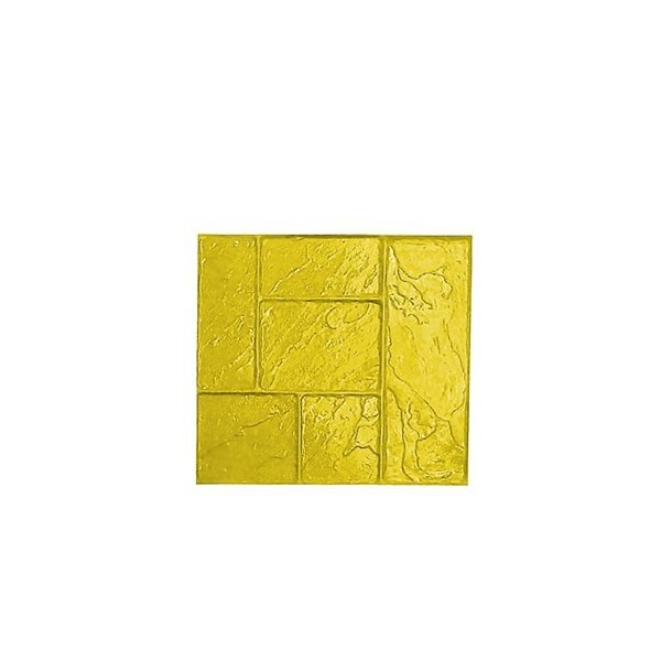 Bon Tool Texture Mat - Country Ashlar Yellow - 24" x 24" 32-343 | Zoro