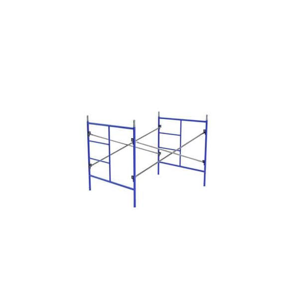 Bon Tool Scaffold Kit -- (2) 5' X 4'-6"' Frames With Pins And (2) 7 ...