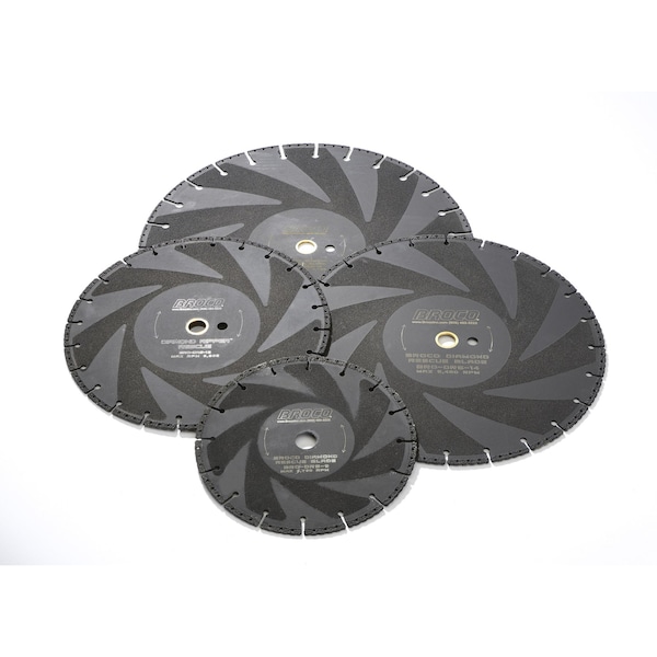 Broco 14in. diameter Diamond quickie saw blade BRO-DRS-14 | Zoro