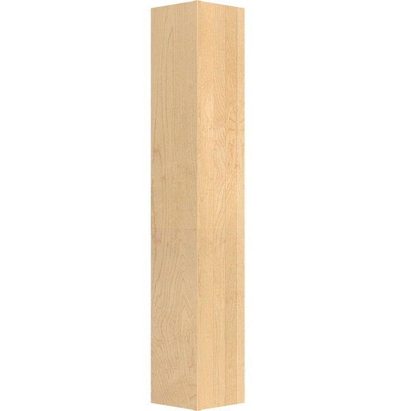 Designs Of Distinction 6 Inch Square Island Column - Hard Maple ...