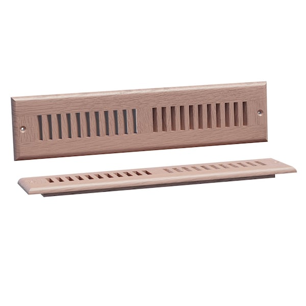 Designs Of Distinction Large Self Rimming Toe Kick Vent - Red Oak ...