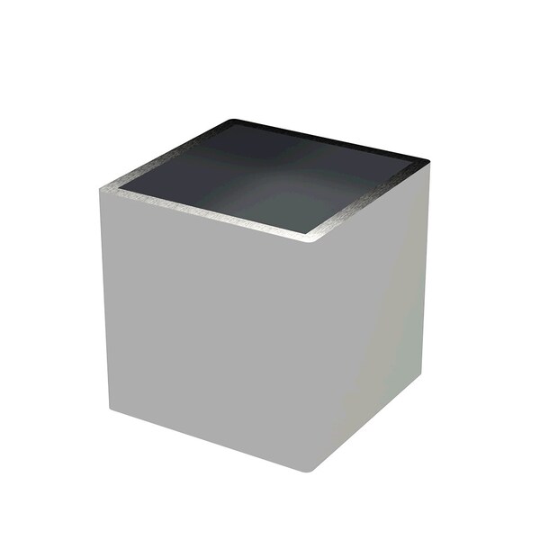 Designs Of Distinction 1" x 1" Square Ferrule - Chrome 01FRS1010CR1 | Zoro