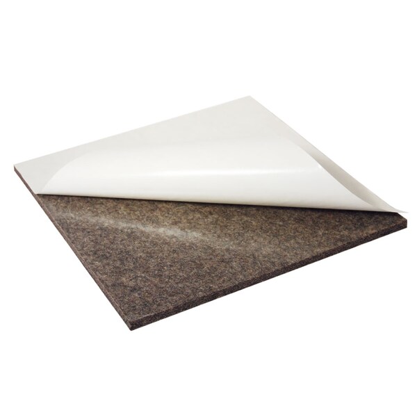 Buffalo Felt F-15 Felt sheet, adhesive backed, 12 L x 12 w x 1/8" thick ...