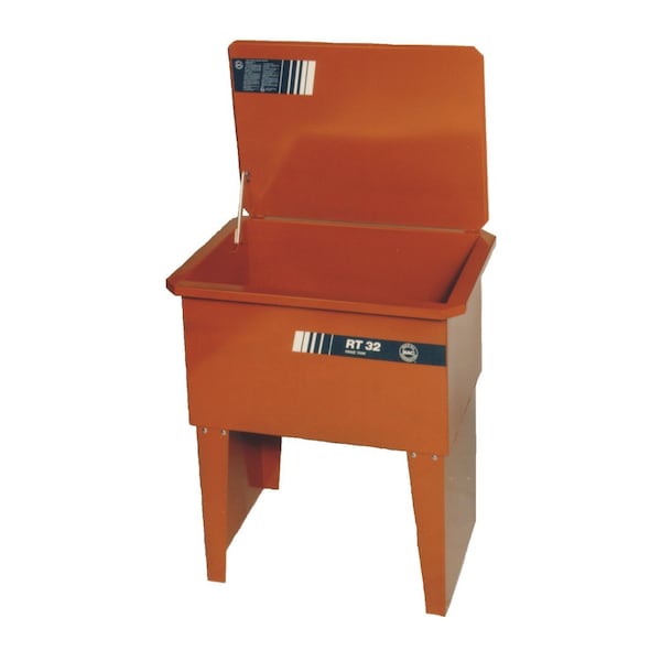 Build-All Parts Washer, 38-Gallon Steel Rinse Tank for Solvents ...