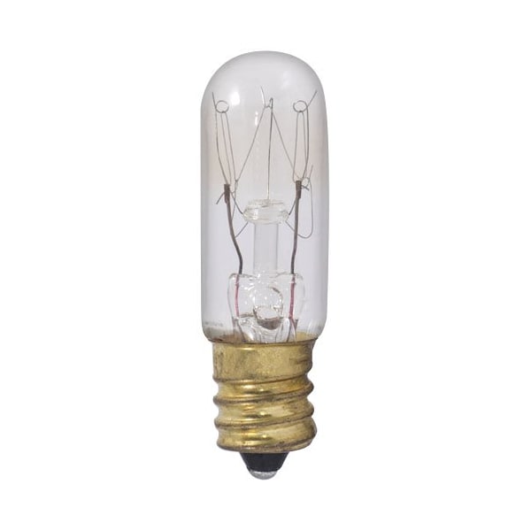Bulbrite 6w T4 Clear Dimmable (E12) Candelabra Screw Base Warm White ...