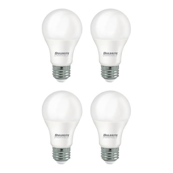 Bulbrite 11w Dimmable Frost A19 LED Light Bulbs Medium (E26) Base ...
