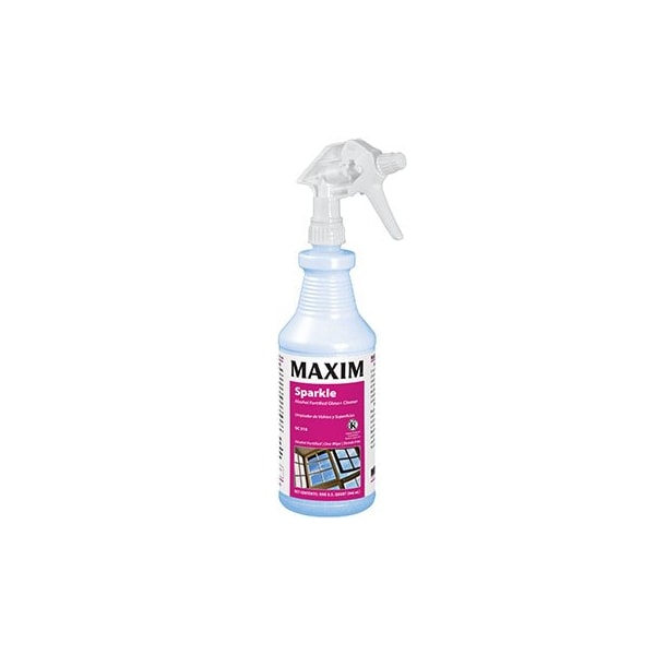 Midlab Inc. Maxim Sparkle Alcohol Glass Cleaner 1 Quart Clean Scent ...