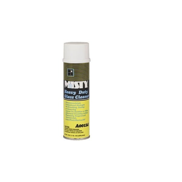 Zep Misty Heavy Duty Glass Cleaner 19 oz Aerosol, 12PK 1001482 | Zoro