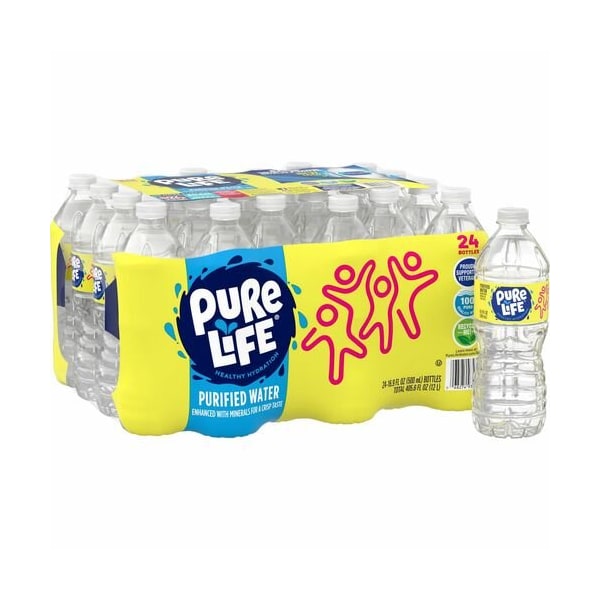 Nestle Waters WATER, NSLTE PL, .5L, 78/PL, 24PK NLE101264 | Zoro