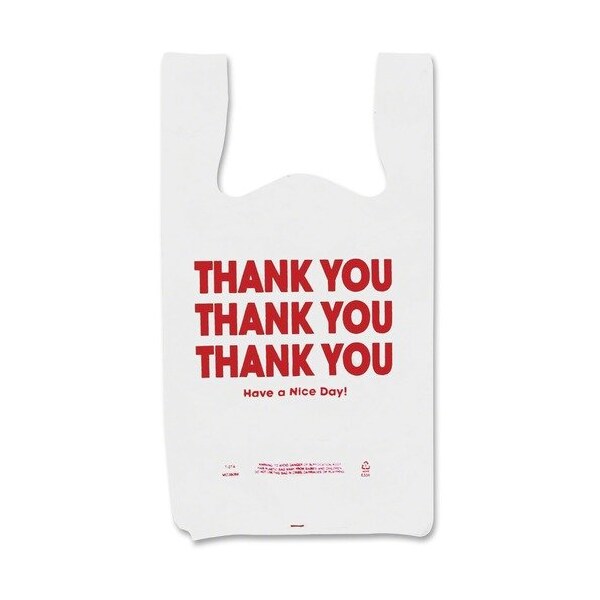 Consolidated Stamp BAG, THANK YOU, WHT, 250PK COS063036 | Zoro