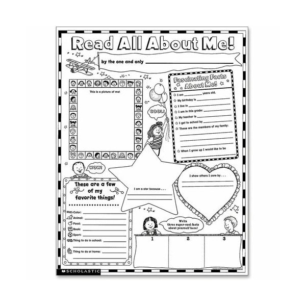 Scholastic POSTER, READ ABOUT ME SHS0439152852 | Zoro
