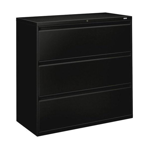 Hon 893LP, 800 SERIES THREE-DRAWER LATERAL FILE, 42W X 19.25D X 40.88H ...