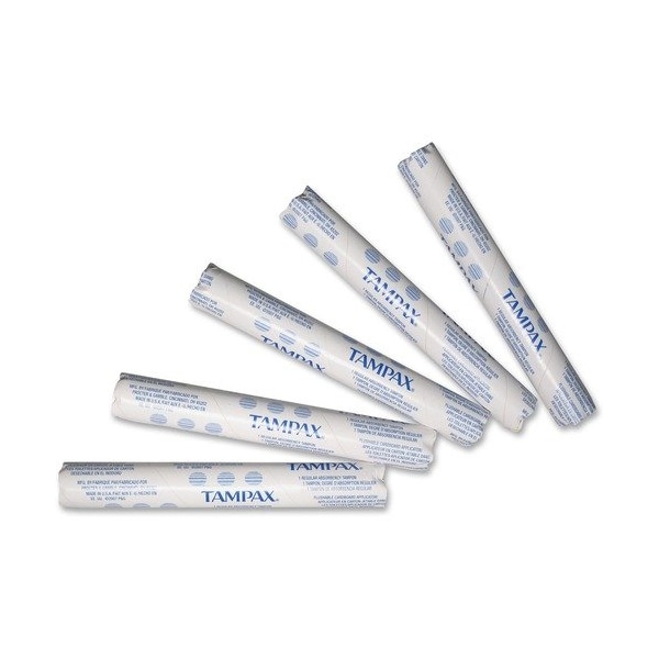 Hospeco Tampons, Individually Wrapped, White, 500PK HOST500 | Zoro