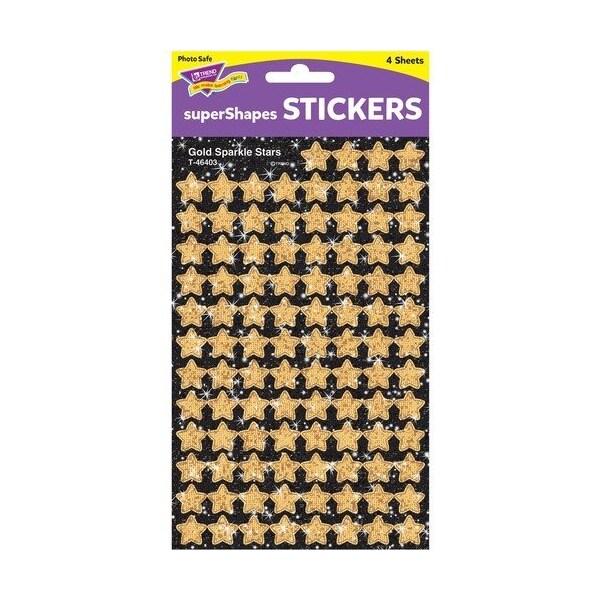 Trend Enterprises Stickers, Gold Stars, Acid-Free, GD, 400PK TEP46403 ...