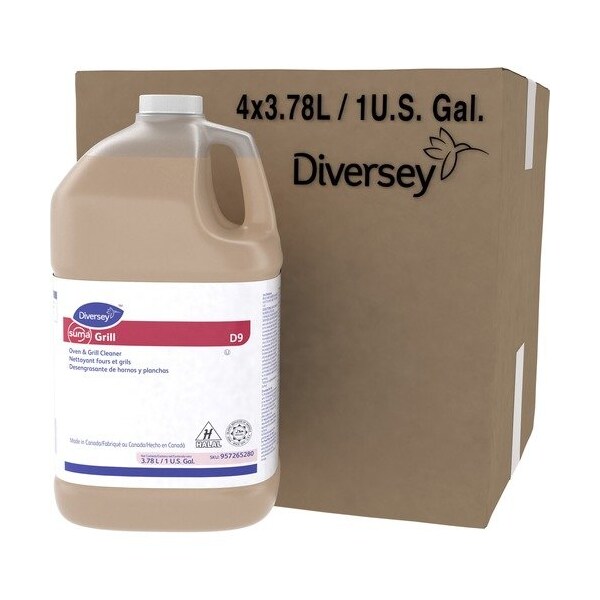 Diversey Care Open CLEANER, GRILL, D9, SUMA, 4PK DVO957265280CT | Zoro