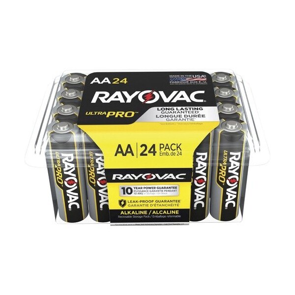 Spectrum Brands BATTERY, ALKALINE RAYALAA24PPJCT | Zoro