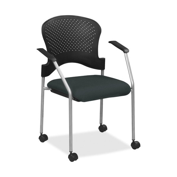 Eurotech - The Raynor Group SIDE CHAIR W/CASTERS ONYX EUTFS8270076 | Zoro