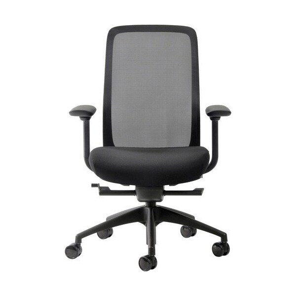 Eurotech Seating CHAIR, EXEC, MESH, BKBK EUTVERABLK | Zoro