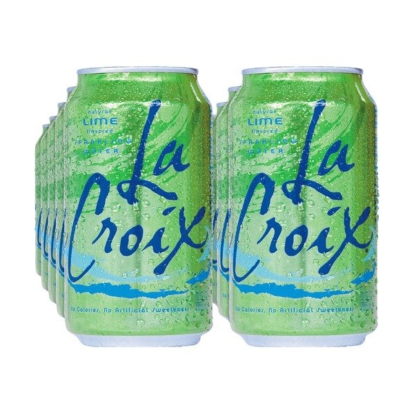 La Croix Sparkling Water, Lime, 12 fl. oz., Multi, 2PK LCX40125 | Zoro
