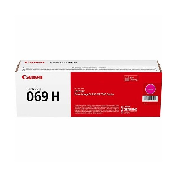 Canon Toner, 069 f/imageClass, LBP674C/MF750C, 5500 Pg Yld, Magenta ...
