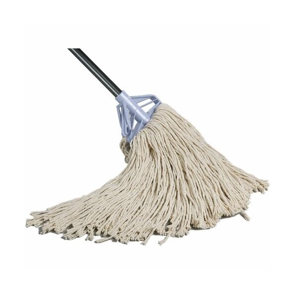 Vileda Professional Mop, Cotton Head, 60in Snap Handle VLD134863 | Zoro