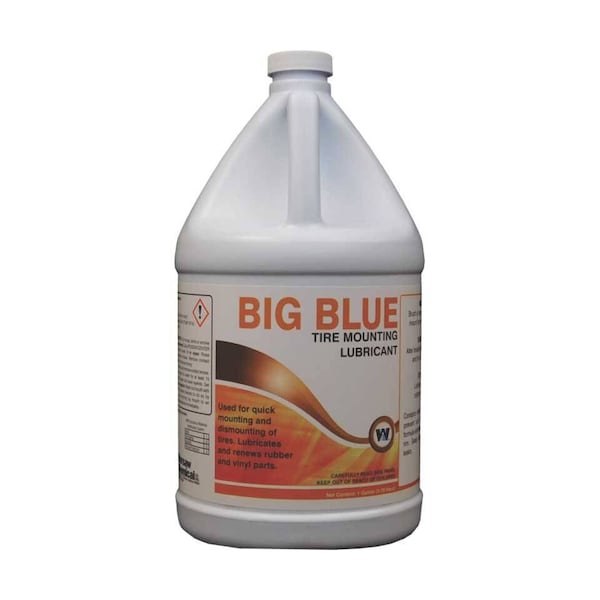Warsaw Chemical Big Blue Tire Mounting Lubricant, 1-Gallon, 4PK 21574 ...