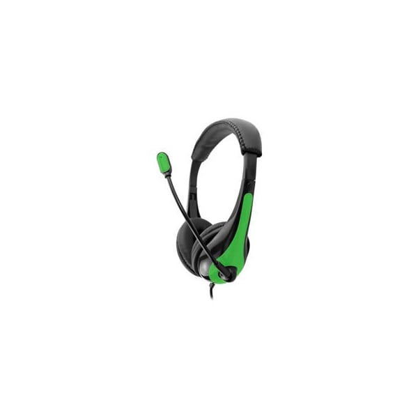 Avid Single Plug Headset with Microphone, Green AE-36-Green | Zoro
