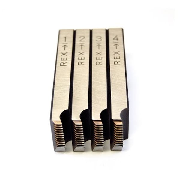 Wheeler-Rex 60209 1in - 2in NPT Threading Dies fits 60118 Die Head ...