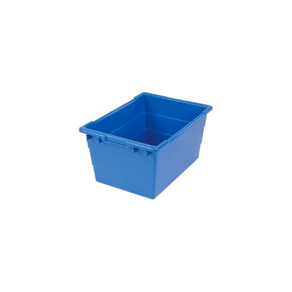Quantum Storage Systems Cross Stack & Nest Storage Container, Blue ...