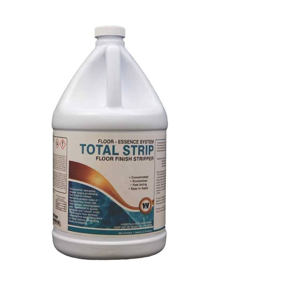 Warsaw Chemical Total Strip, Floor Finish Stripper, Almond Scent, 1 ...