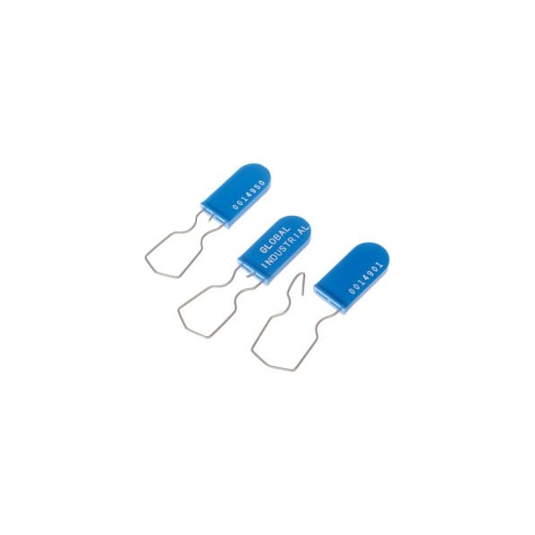 Cambridge Security Seals Padlock Seal With Wire Hasp Blue 1000/Pack ...
