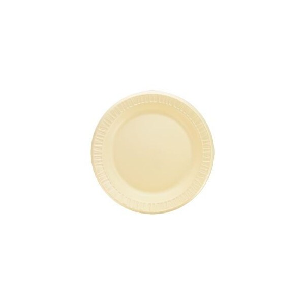 Dart Quite Classic Plate 9 in. Laminated Honey, 5PK 9PHQR | Zoro