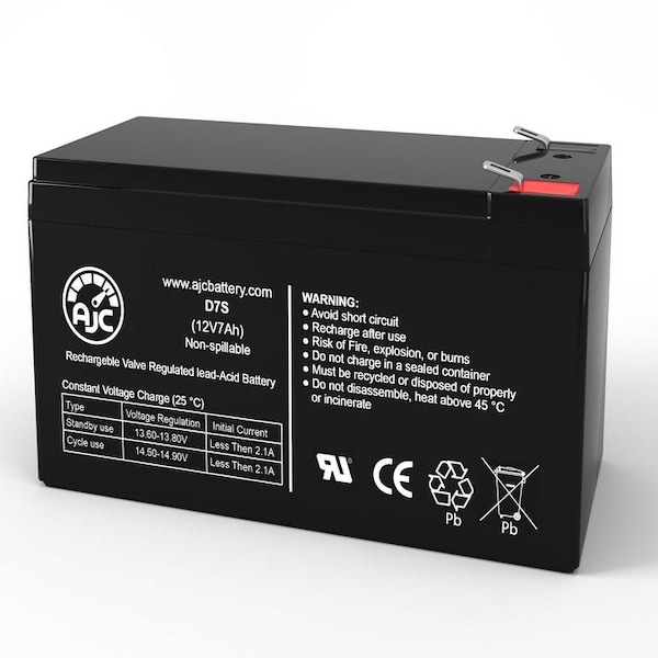 Bsc Preferred Panasonic LC-R127R2PG 12V 7Ah Sealed Lead Acid ...