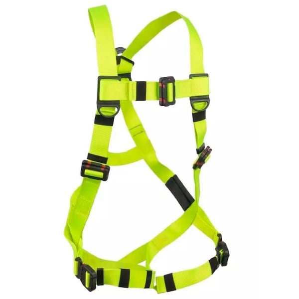 Safewaze Arc Flash Full Body Harness: Web Dorsal D, Dielectric Hardware ...