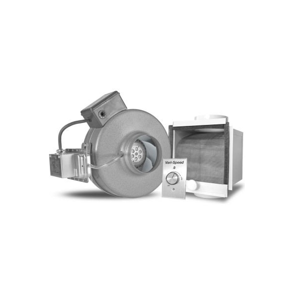 Atmosphere Vortex Powerfan 4'' In-Line Duct Fan VTX400P-ALT-A w ...