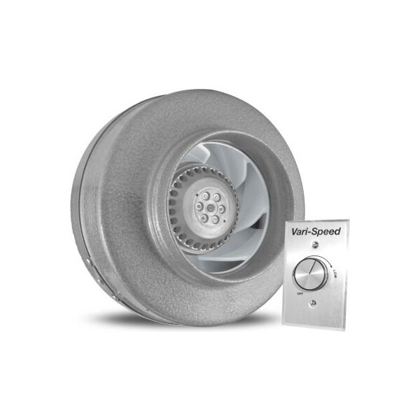 Atmosphere Vortex Powerfan 6''L In-Line Duct Fan VTX600L-A - 293 CFM ...