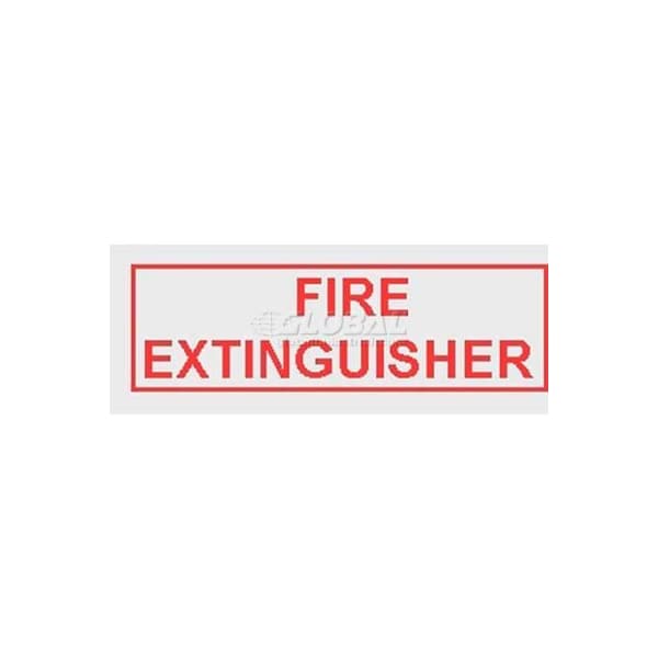 Activar Construction Products Group Horizontal Decal Fire Extinguisher ...