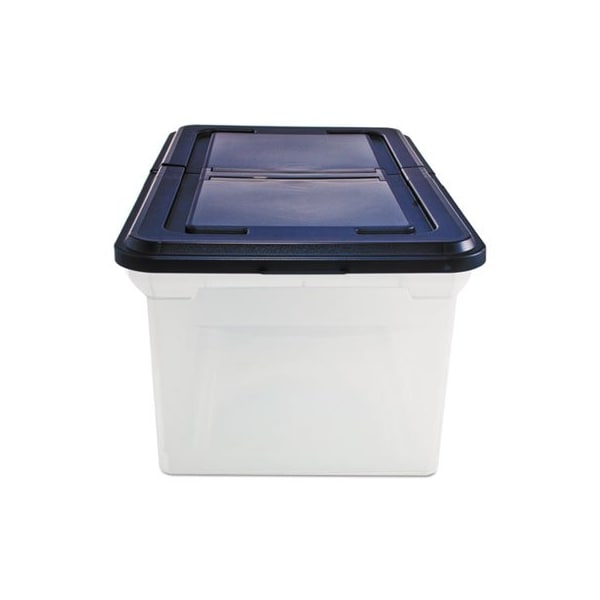 Advantus Storage Case, 23.5in W, 14.5in D, 11.3in H, Clear 55797 | Zoro