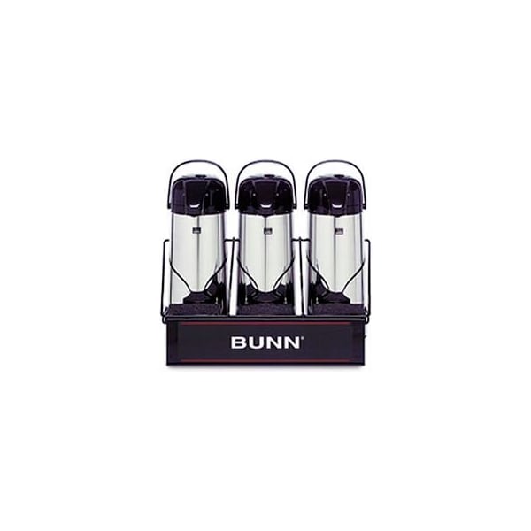 Bunn Airpot Rack One Level, Holds Three 2.5L Airpots, APR3 25371.0003 ...