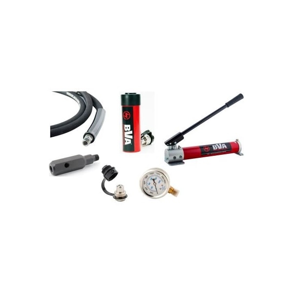 Shinn Fu America-Bva Hydraulics BVA Hydraulic Combo, 10 Ton, 6in Stroke ...
