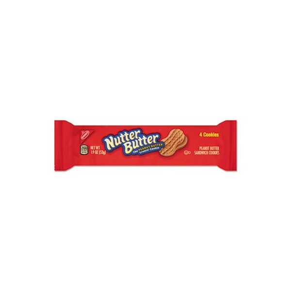 Nabisco Nabisco, Nutter Butter Cookies, 3 Oz Bag, 48PK 03745 | Zoro