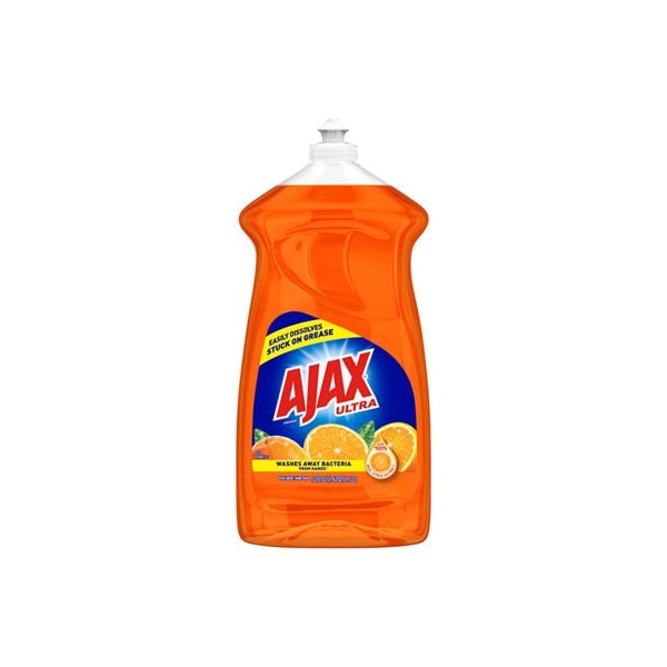 Colgate-Palmolive Ajax, Dish Detergent, Liquid, Antibacterial, Orange ...