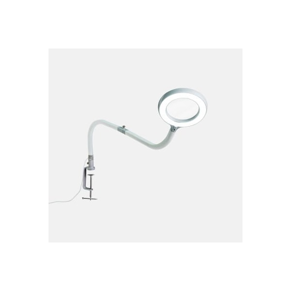 Daylight Co Daylight Omega LED Magnifier Lamp, 3-1/2in Dia. Lens, White ...