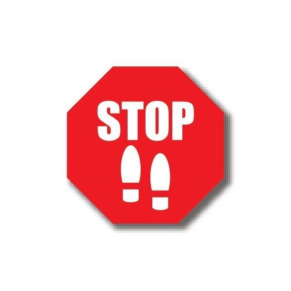 Ergomat 30in OCTAGON SIGNS - Stop DSV-SIGN 900 #1043 -UEN | Zoro