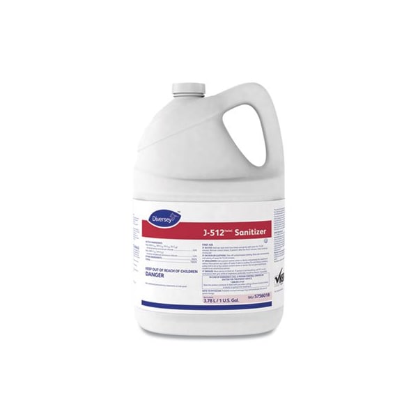 Johnson Diversey Surface Sanitizer, Quaternary, Red 5756018 | Zoro