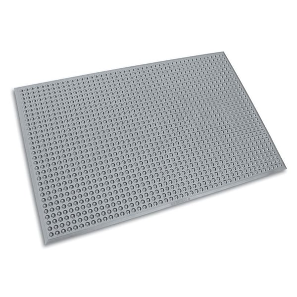 Ergomat Ergomat Hygiene Gray 4ft x 15ft Anti-Fatigue Floor Mat EH0415 ...