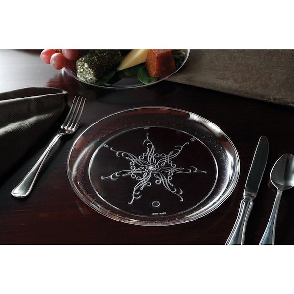 Emi Yoshi Caterers Collections Dinner Plate Clear 9 in. Round, 20PK ...