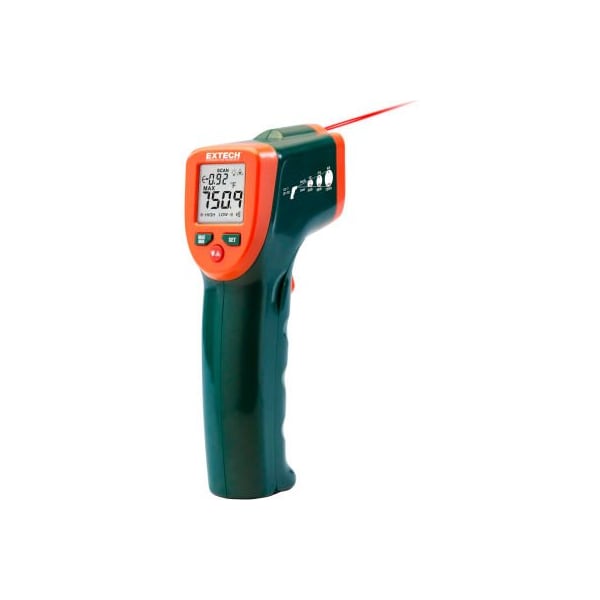 Flir Commercial Systems Extech 12:1 Mini Infrared Thermometer W/Type K ...
